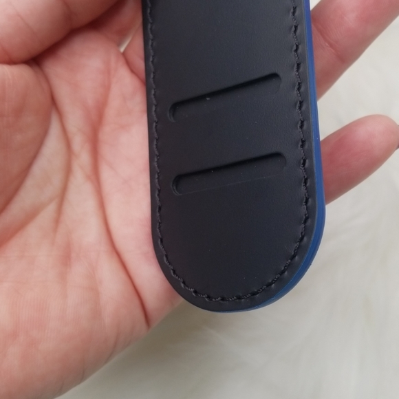 Louis Vuitton | Bags | New Unused Louis Vuitton Black Blue Shoulder Pad ...